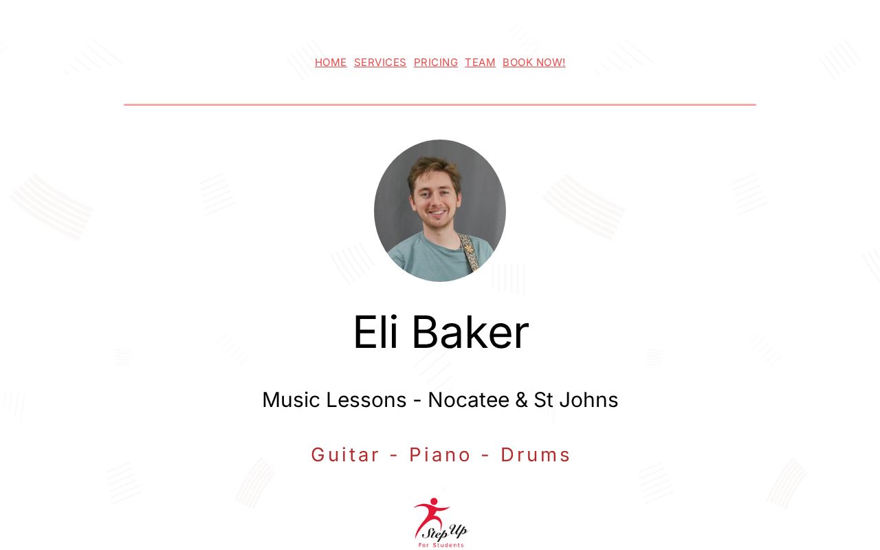 Eli Baker Music Lessons